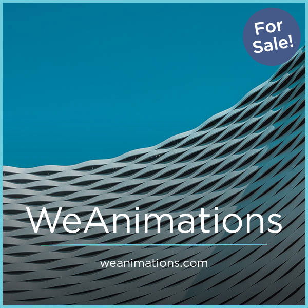 WeAnimations.com — Premium Domain For Sale | Atom