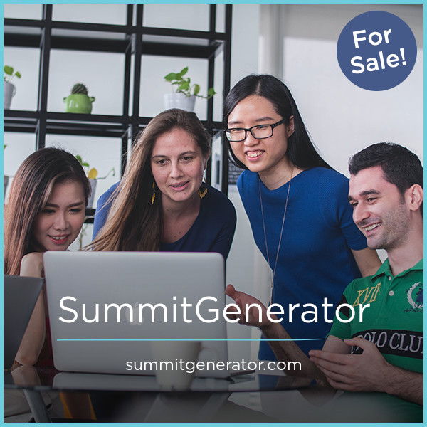 SummitGenerator: The domain name SummitGenerator.com is for sale