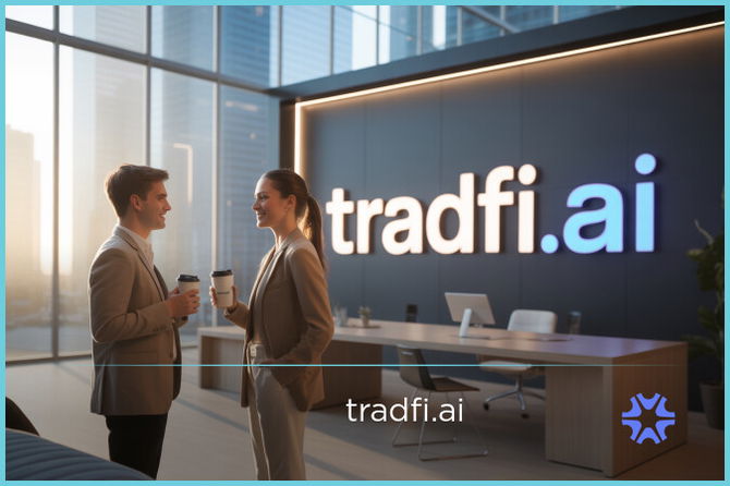 TradFi.ai: The domain name TradFi.ai is for sale
