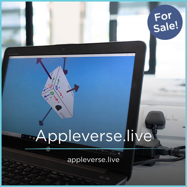 Appleverse.live: The domain name Appleverse.live is for sale