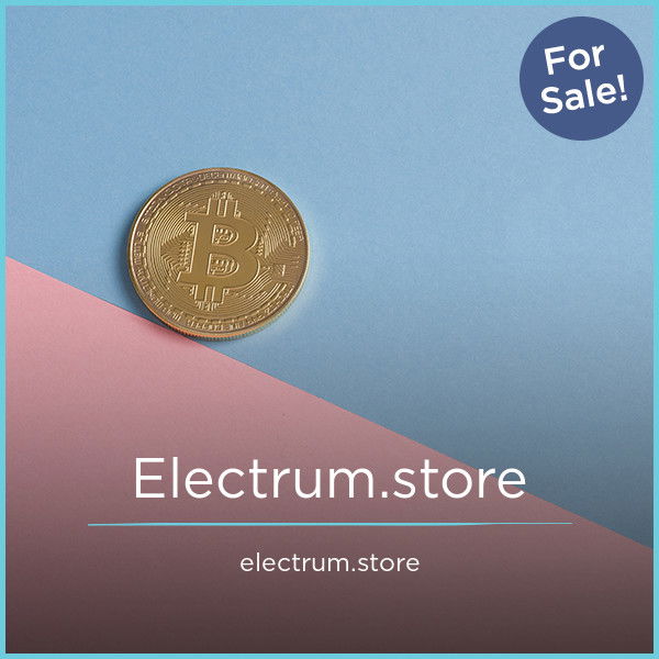 Electrum.store — Premium Domain For Sale | Atom
