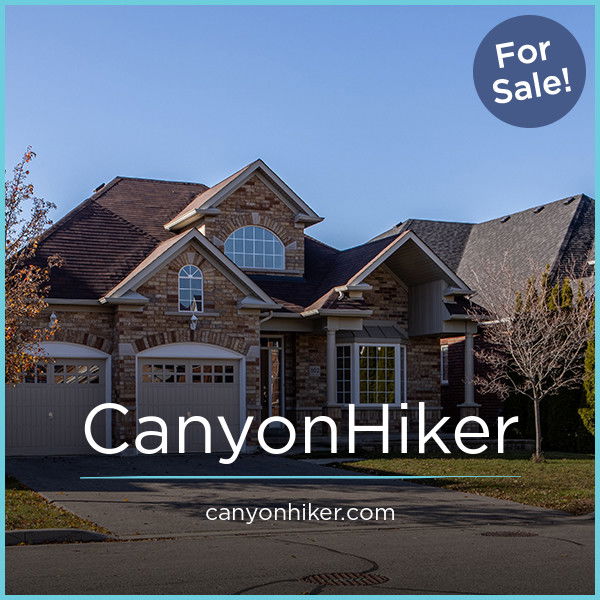 CanyonHiker: The domain name CanyonHiker.com is for sale