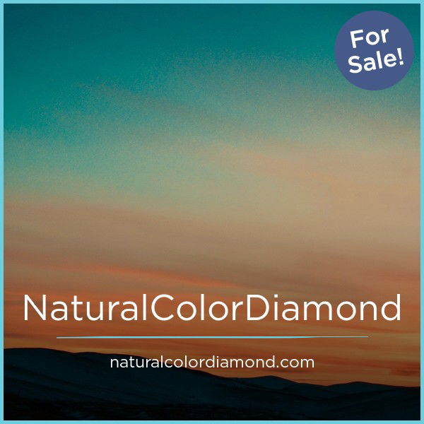 NaturalColorDiamond.com — Premium Domain For Sale | Atom