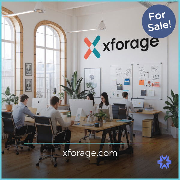 xforage.com — Premium Domain For Sale | Atom