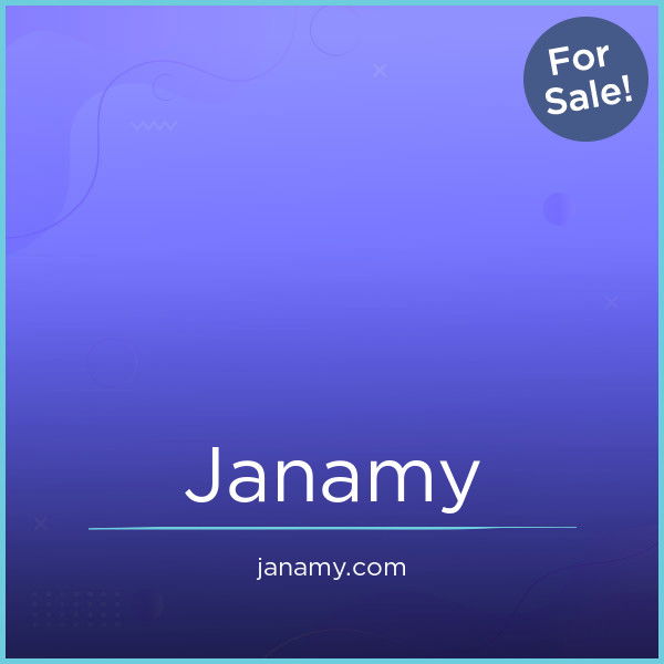 Janamy.com — Premium Domain For Sale | Atom