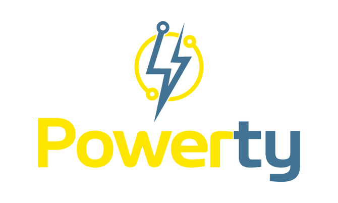Powerty: The domain name Powerty.com is for sale