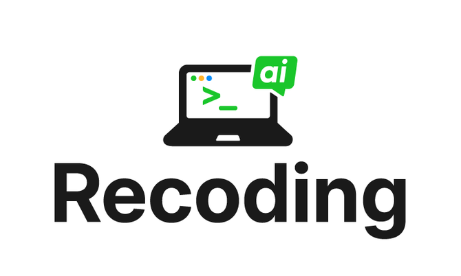Recoding.ai: The domain name Recoding.ai is for sale