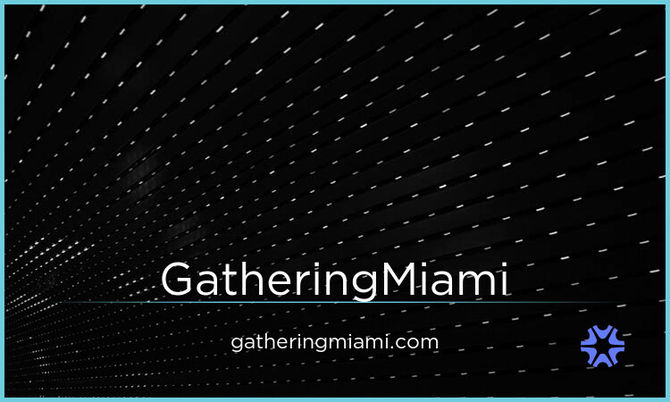 GatheringMiami: The domain name GatheringMiami.com is for sale