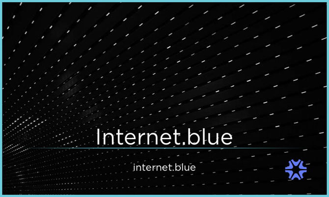 internet.blue — Premium Domain For Sale | Atom