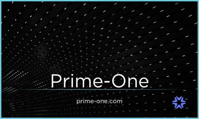 Prime-One: The domain name Prime-One.com is for sale