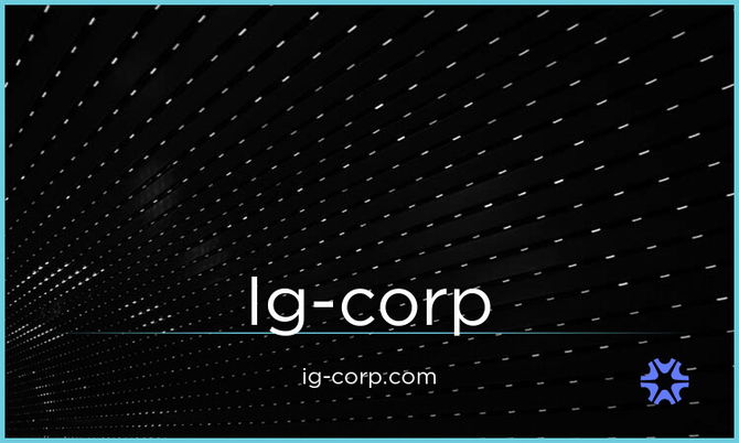 IG-Corp.com — Premium Domain For Sale | Atom