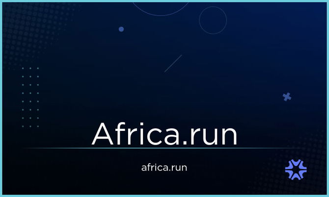 Africa.run: The domain name Africa.run is for sale