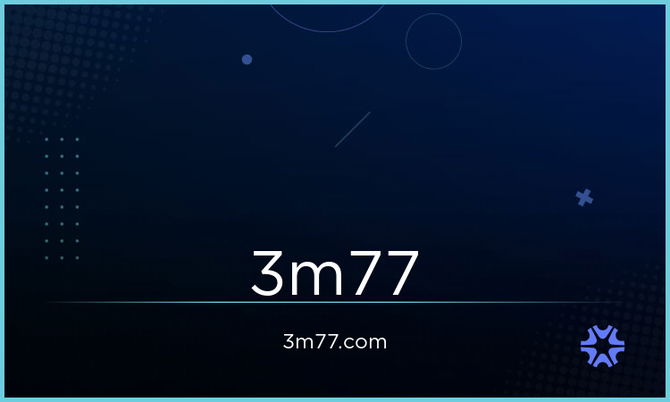 3m77: The domain name 3m77.com is for sale