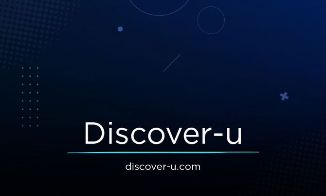 discover-u.com is for sale