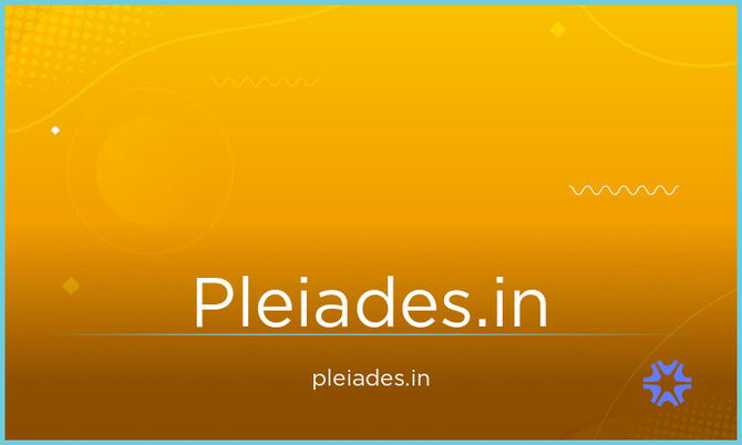 Pleiades.in: The domain name Pleiades.in is for sale