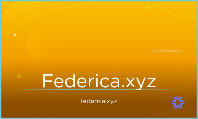 Federica.XYZ — Premium Domain For Sale | Atom