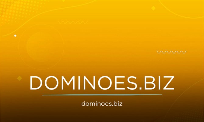 Dominoes.biz — Premium Domain For Sale | Atom
