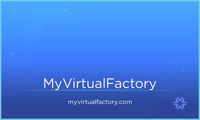 MyVirtualFactory: The domain name MyVirtualFactory.com is for sale