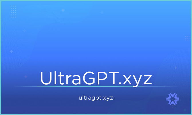 UltraGpt.xyz — Premium Domain For Sale | Atom