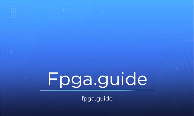 Fpga.guide is for sale