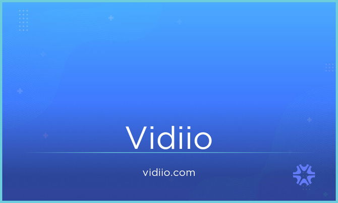 Vidiio.com is for sale