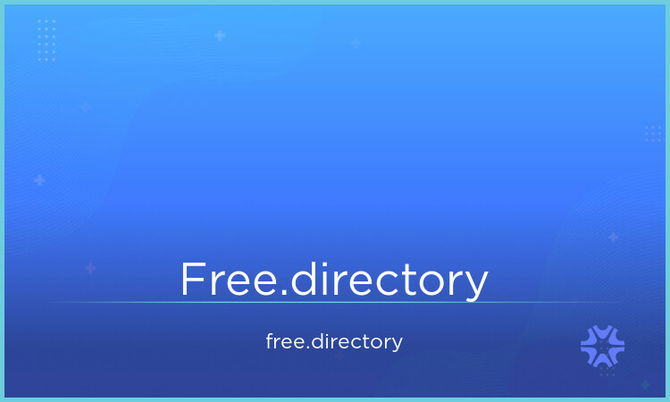 free.directory — Premium Domain For Sale | Atom