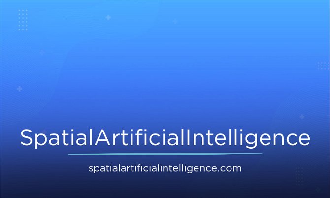 SpatialArtificialIntelligence: The domain name ...