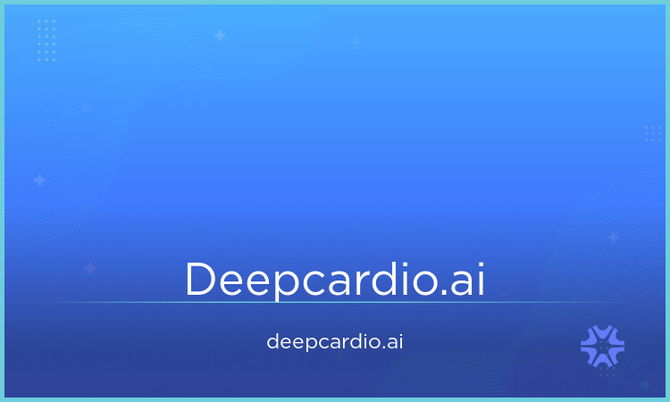 deepcardio.ai: The domain name deepcardio.ai is for sale