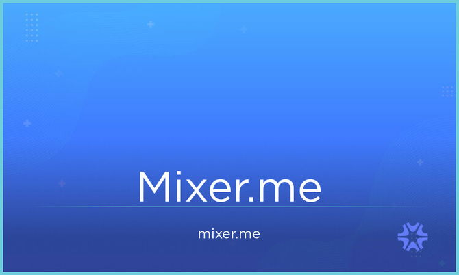 mixer.me — Premium Domain For Sale | Atom