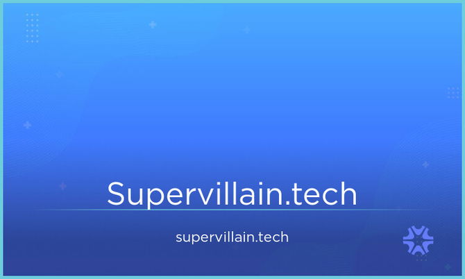 supervillain.tech: The domain name supervillain.tech is for sale