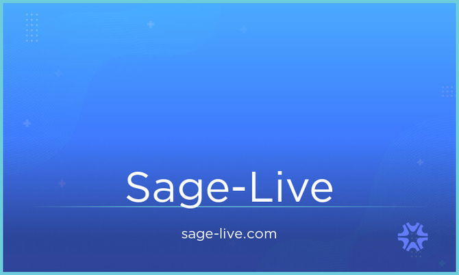 Sage-Live: The domain name Sage-Live.com is for sale