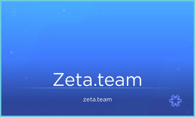 zeta.team: The domain name zeta.team is for sale