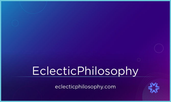 EclecticPhilosophy: The domain name EclecticPhilosophy.com is for sale