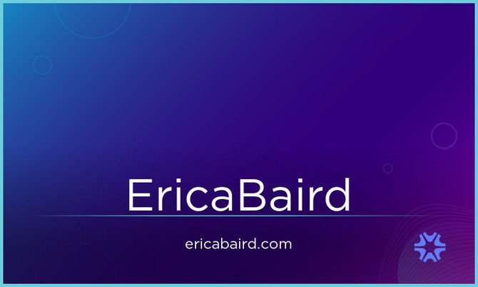 EricaBaird.com is for sale