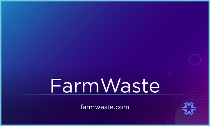 FarmWaste.com — Premium Domain For Sale | Atom