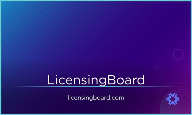 LicensingBoard: The domain name LicensingBoard.com is for sale