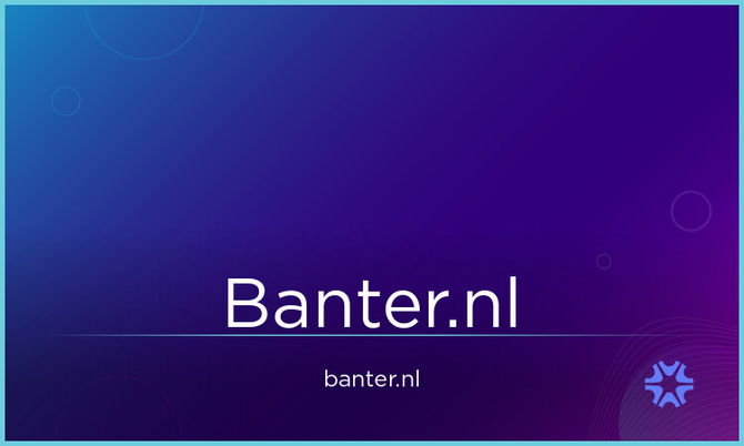 Banter.nl — Premium Domain For Sale | Atom