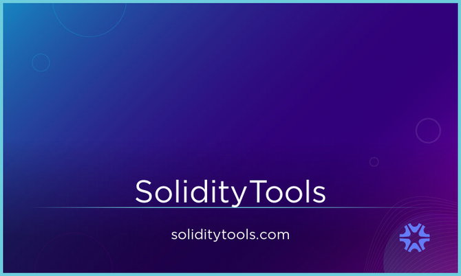 soliditytools.com — Premium Domain For Sale | Atom