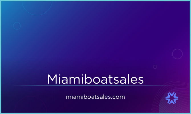 miamiboatsales: The domain name miamiboatsales.com is for sale