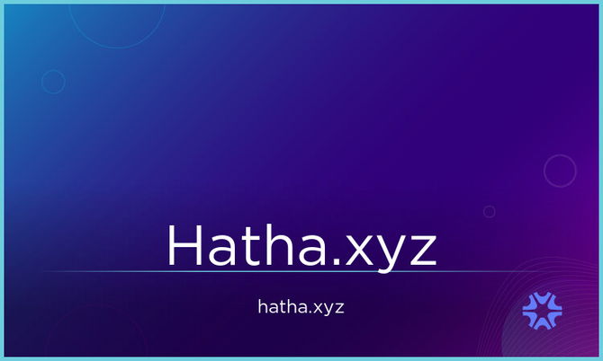 Hatha.xyz — Premium Domain For Sale | Atom