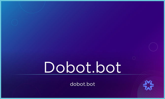 Dobot.bot: The domain name Dobot.bot is for sale