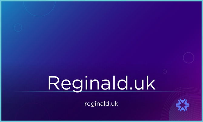 Reginald.uk: The domain name Reginald.uk is for sale