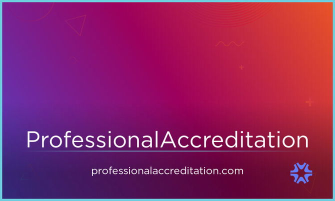 ProfessionalAccreditation: The domain name ProfessionalAccreditation ...