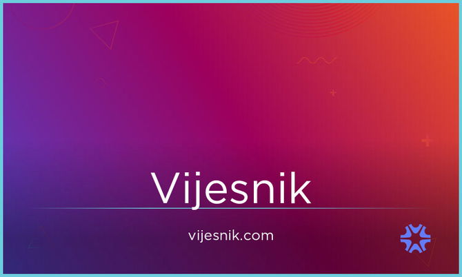 Vijesnik: The domain name Vijesnik.com is for sale