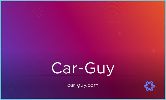 Car-Guy: The domain name Car-Guy.com is for sale