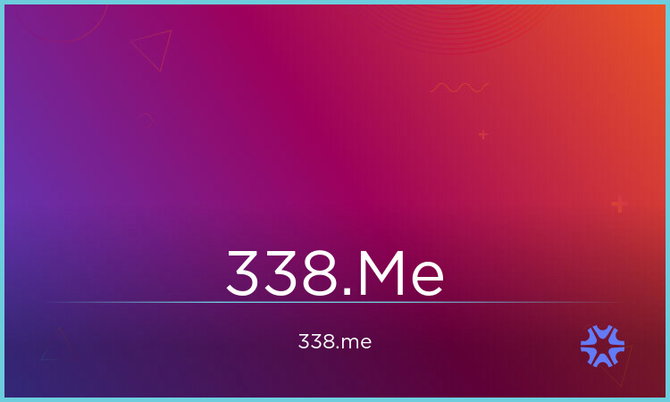 338.me — Premium Domain For Sale | Atom