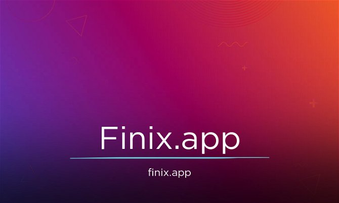 Finix.app is for sale