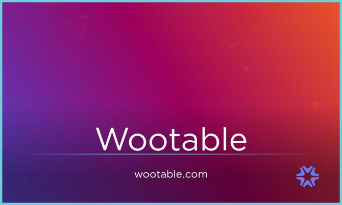 wootable.com — Premium Domain For Sale | Atom