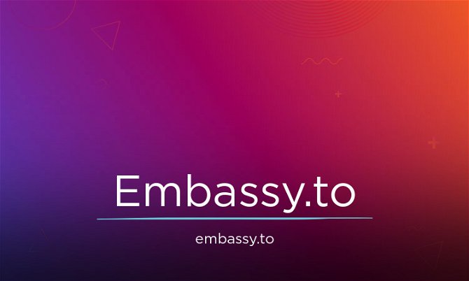 Embassy.to is for sale