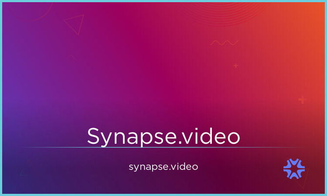 synapse.video: The domain name synapse.video is for sale